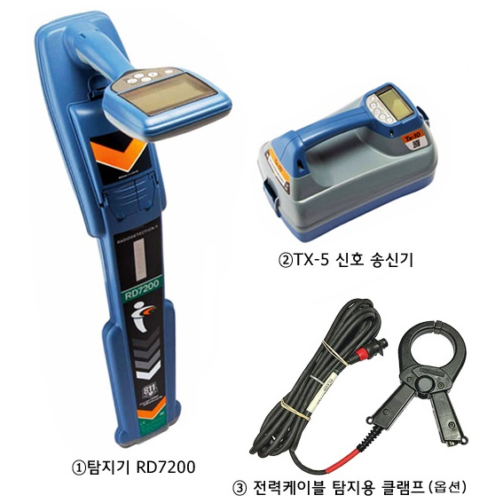 방범 보안 안전 경호 호신용품 전문점 -안전정보시스템 (세이픈) - 지하매설물탐지기 RD7200/T5